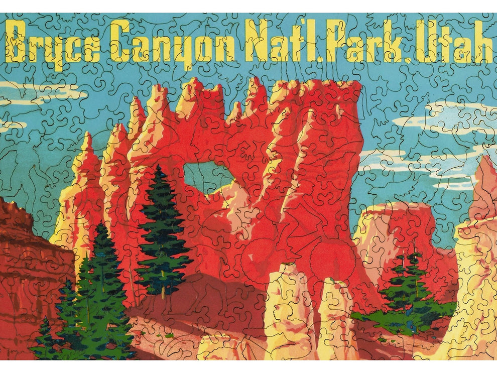 Bryce Canyon National Park Wooden Jigsaw Puzzle | Liberty Puzzles