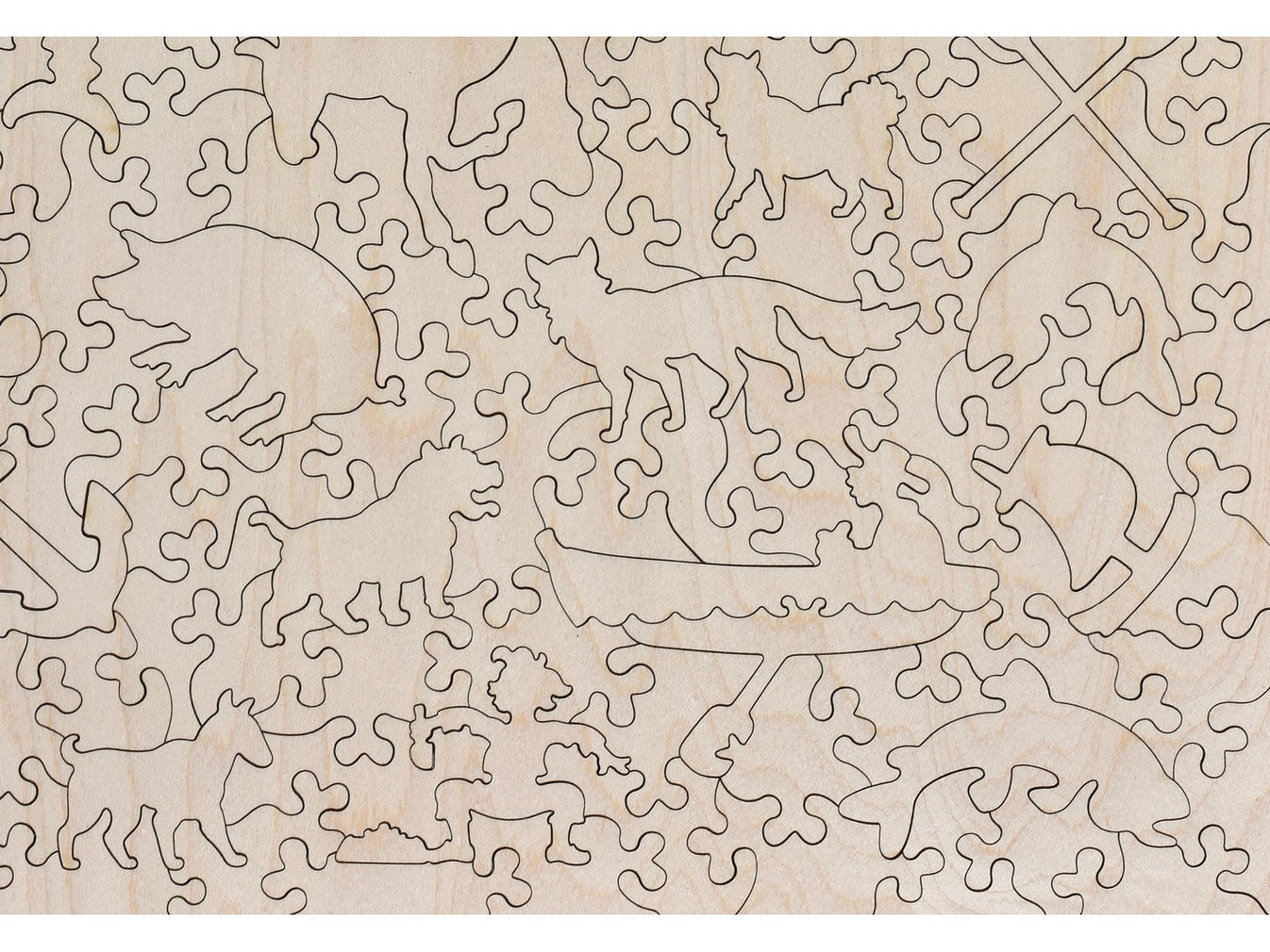 Friends That Row Together Wooden Jigsaw Puzzle | Liberty Puzzles