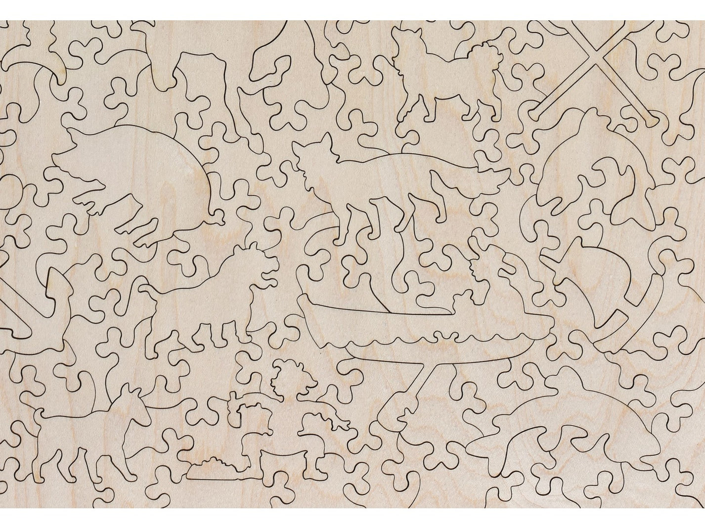 Friends That Row Together Wooden Jigsaw Puzzle | Liberty Puzzles