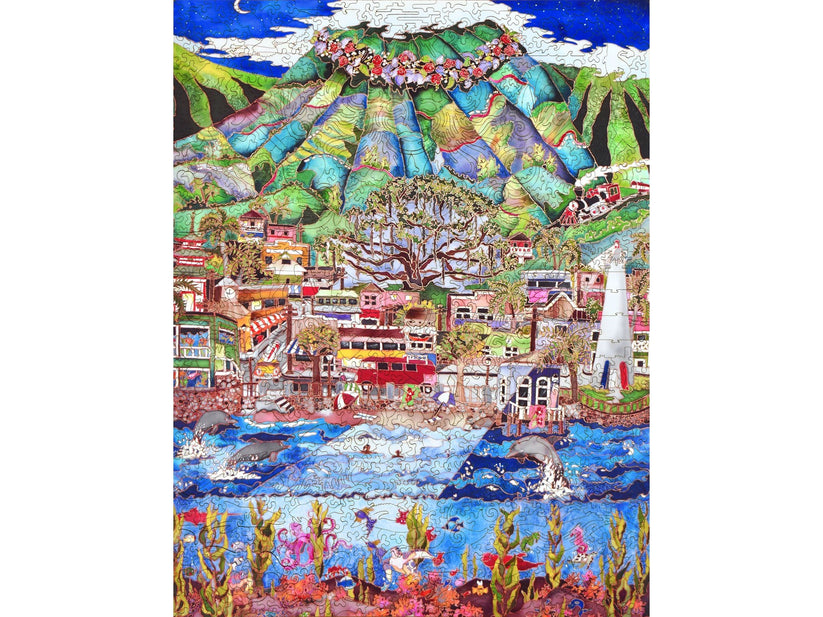 Maui Wooden Jigsaw Puzzle | Liberty Puzzles