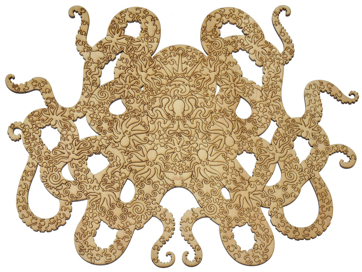 Octopus Wooden Jigsaw Puzzle | Liberty Puzzles