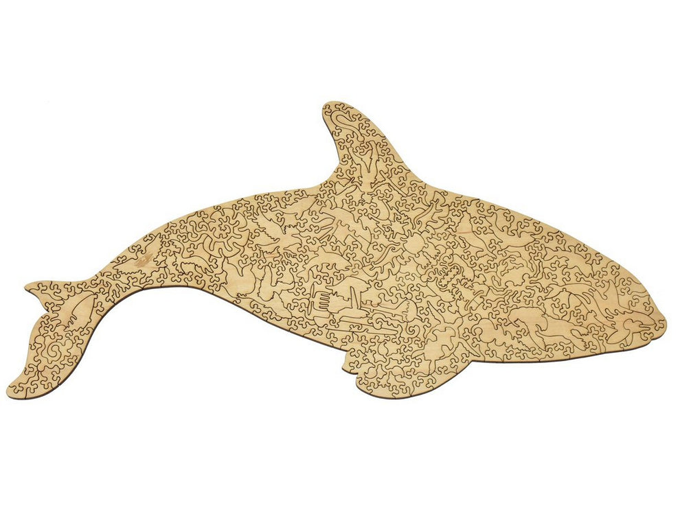Orca Wooden Jigsaw Puzzle | Liberty Puzzles