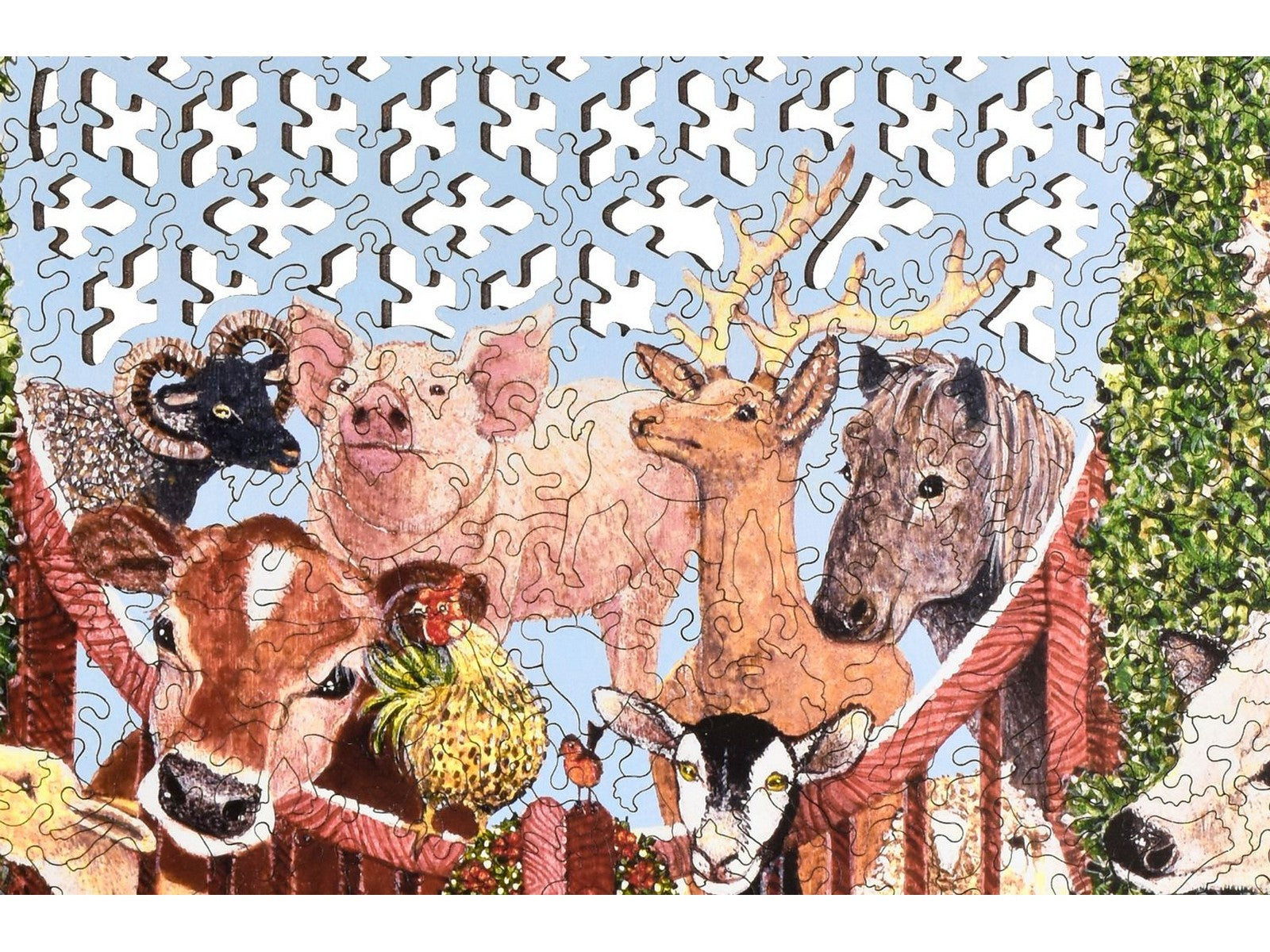 Peace and Goodwill Wooden Jigsaw Puzzle | Liberty Puzzles