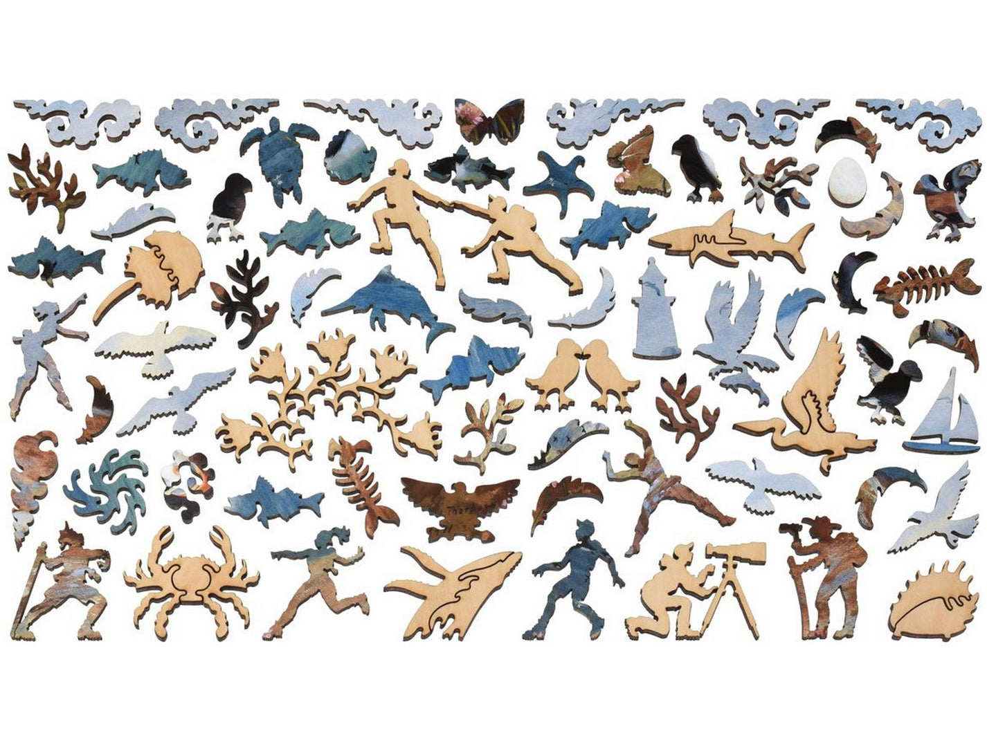 Puffins and Razor Bills | Liberty Puzzles