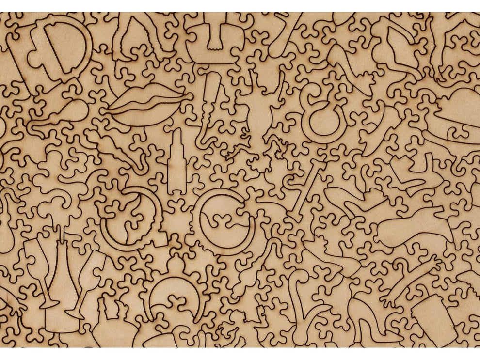 The Pursuit of Happiness Wooden Jigsaw Puzzle | Liberty Puzzles
