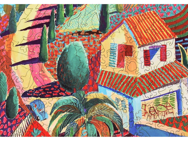 Spanish Coast Wooden Jigsaw Puzzle | Liberty Puzzles