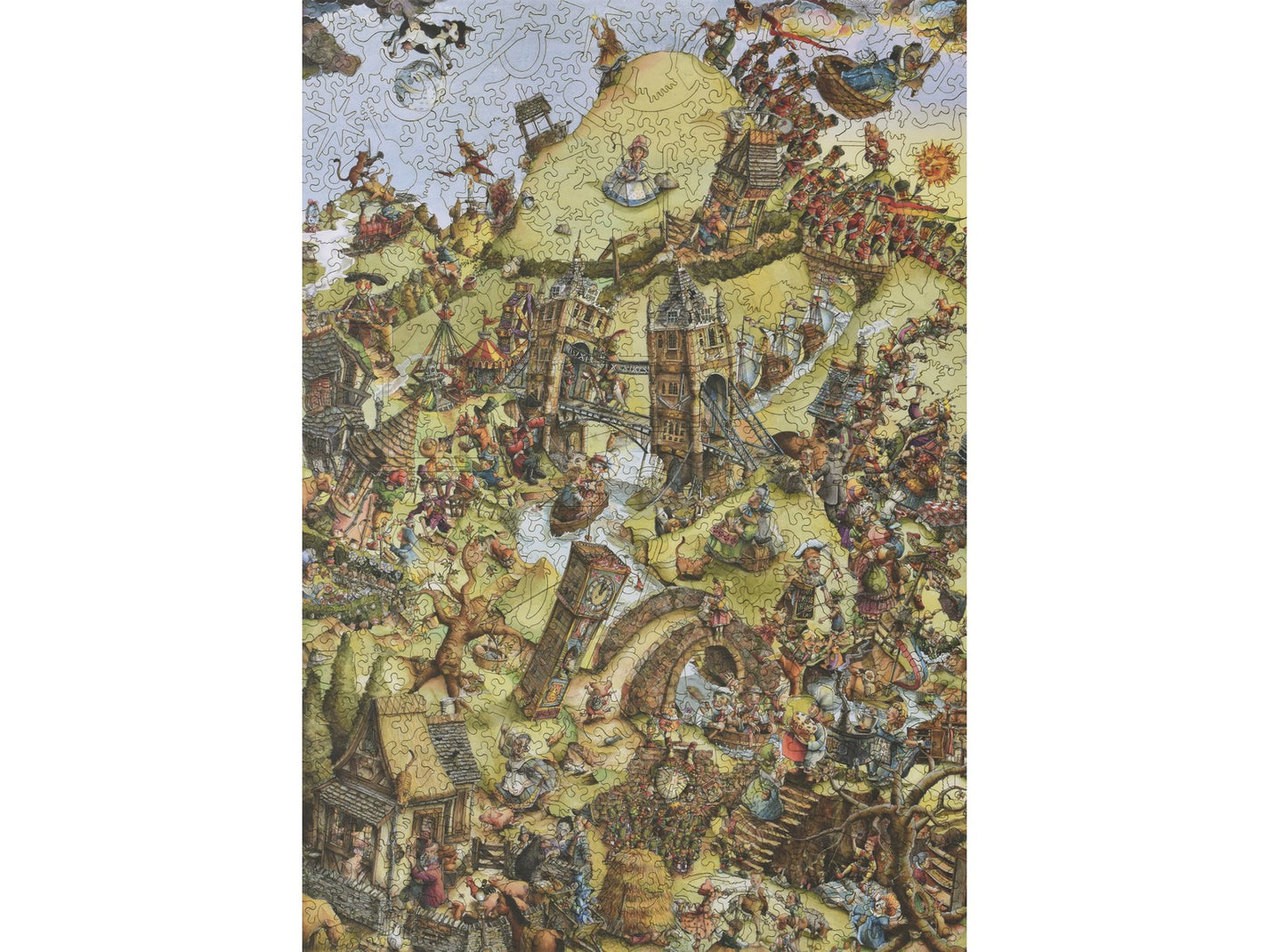 The Valley of Rhyme Wooden Jigsaw Puzzle | Liberty Puzzles