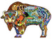 Bison Wooden Jigsaw Puzzle | Liberty Puzzles