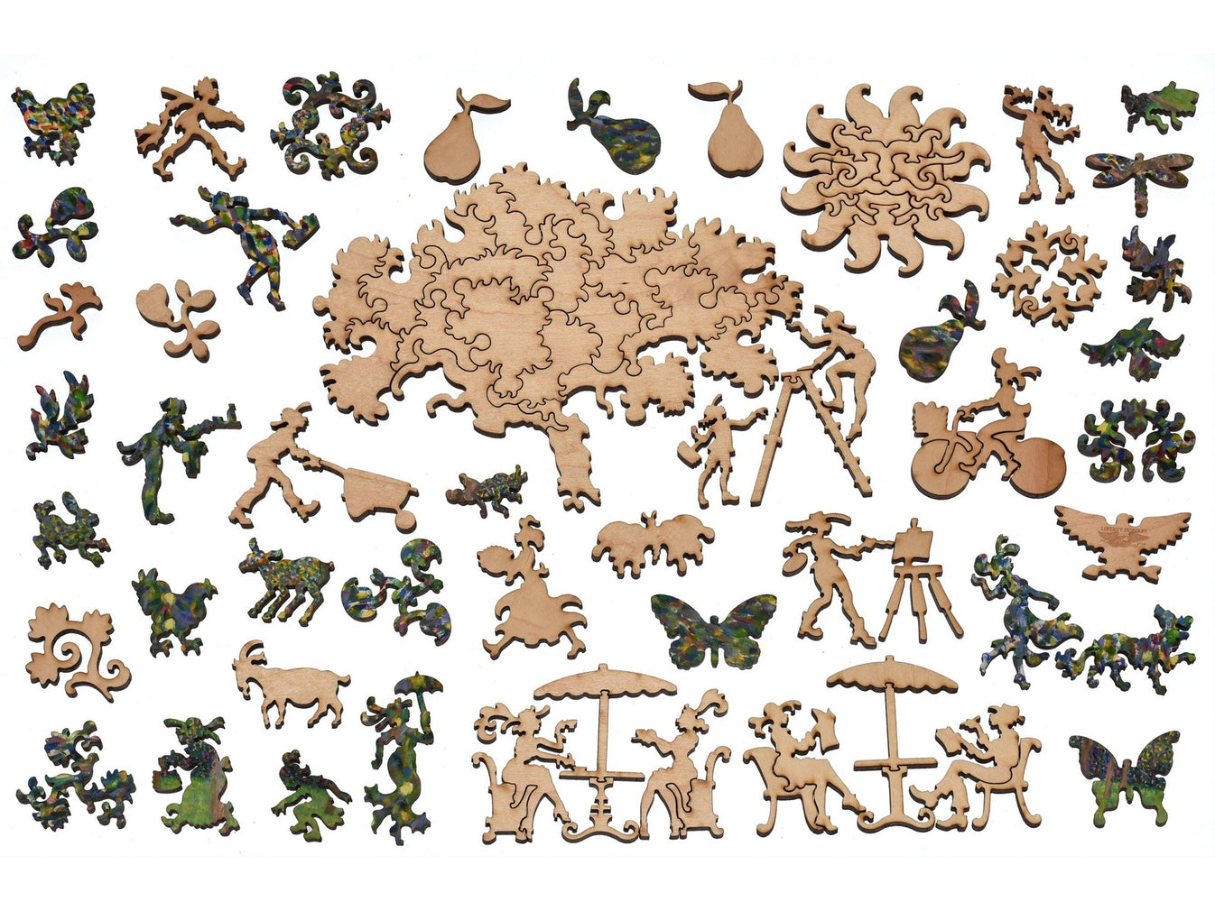 Pear Tree Wooden Jigsaw Puzzle | Liberty Puzzles