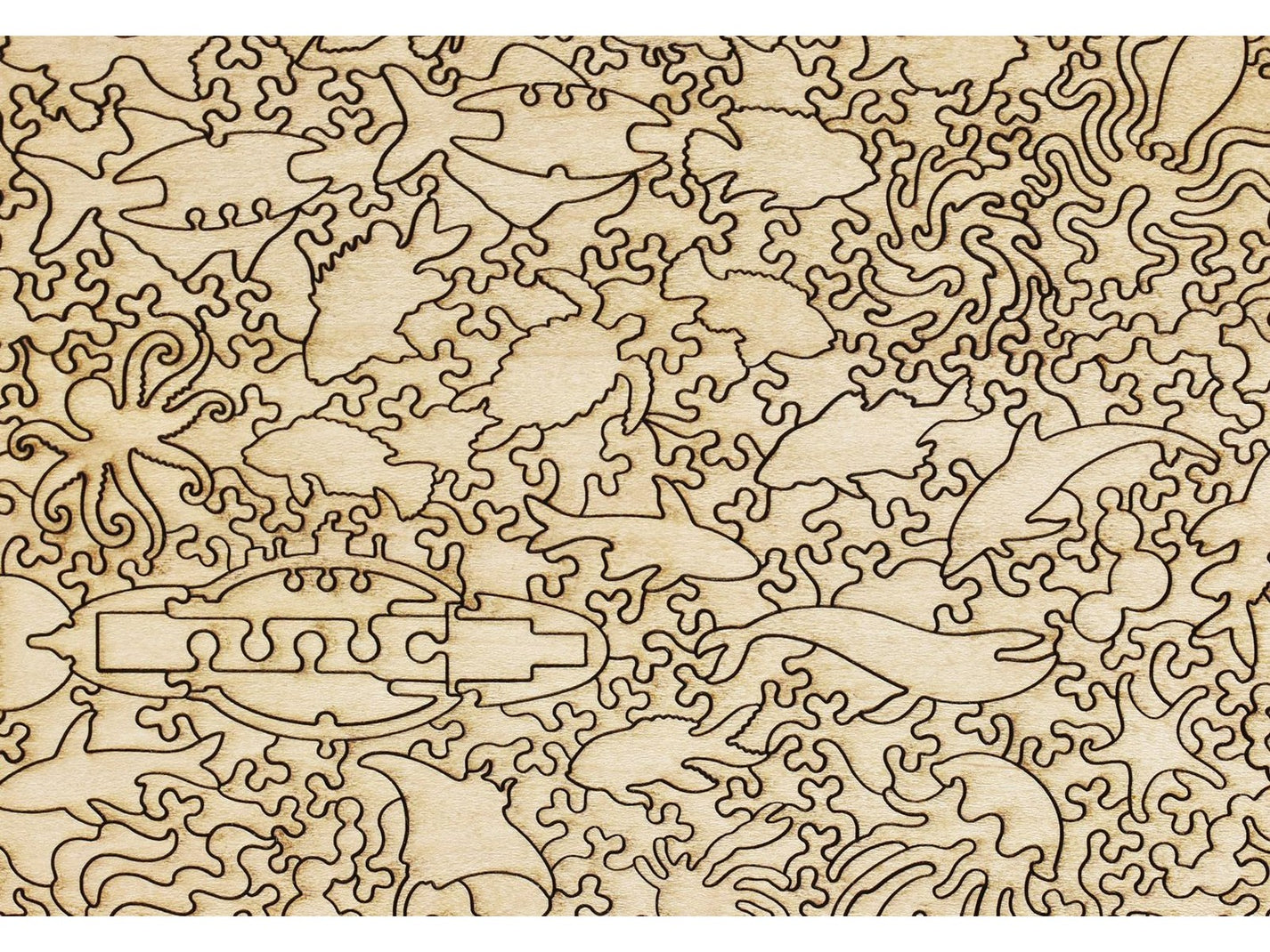 Under the Sea Wooden Jigsaw Puzzle | Liberty Puzzles